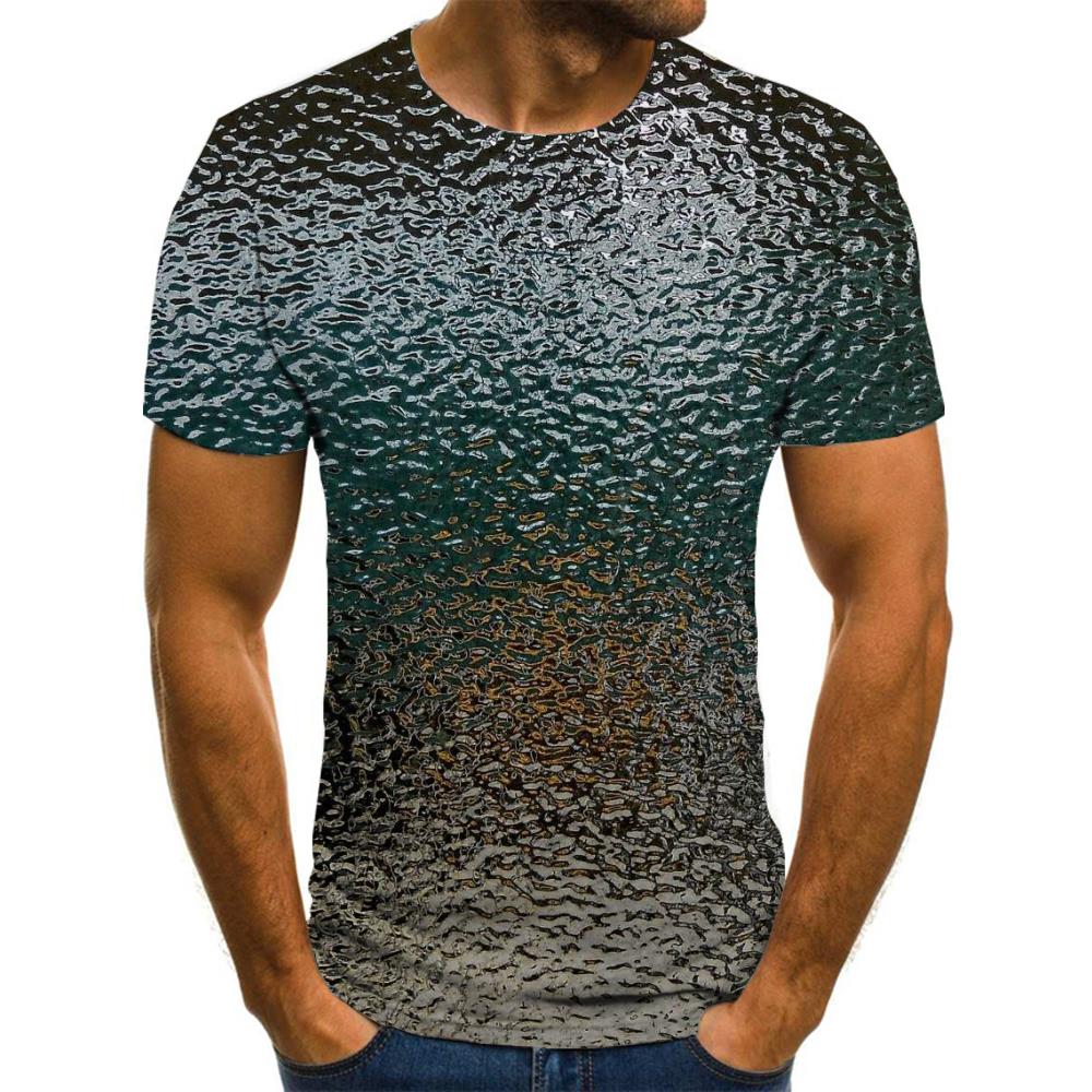 Dark green water ripples shirt Funny 3D t shirt special texture Cool ...