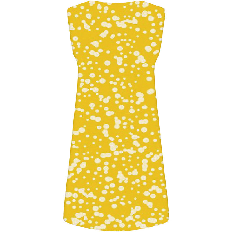 Graphics Dress Women Yellow 3d Print Paint Short Womens Clothing ...