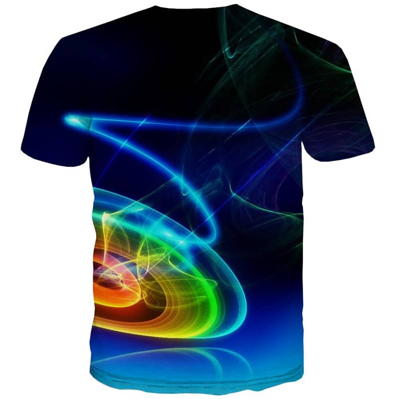abstract t shirt personality shirt tee Cool fun geometric colorful art ...
